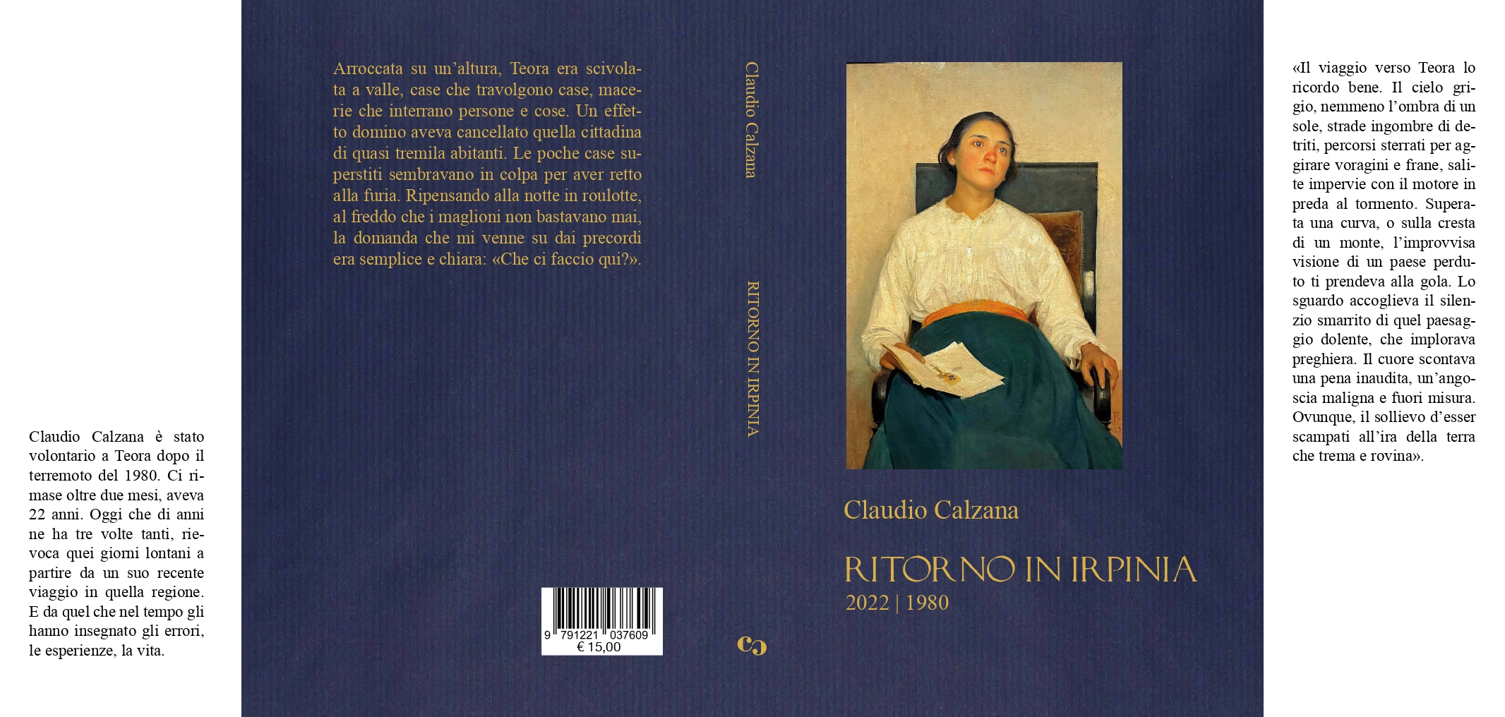 Ritorno in Irpinia, il libro – claudio calzana